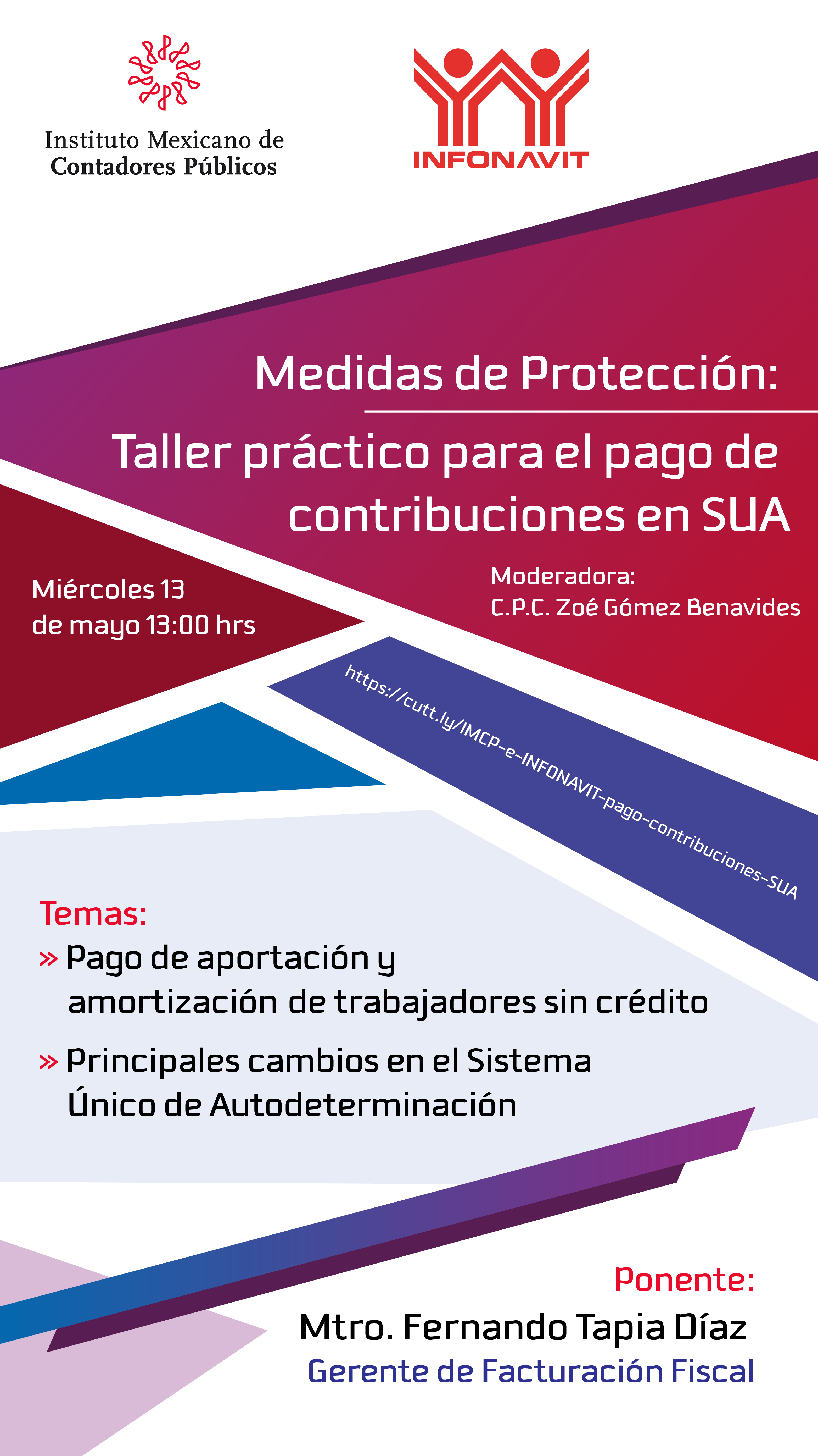 Folio 51/2019-2020.- Videoconferencia IMCP – INFONAVIT Taller práctico ...