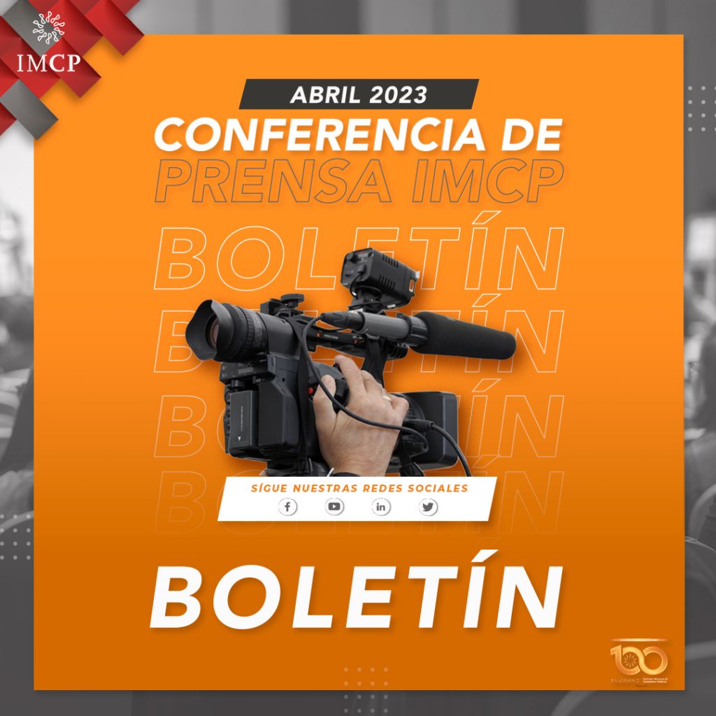 Boletines y comunicados de prensa IMCP Archivos - IMCP
