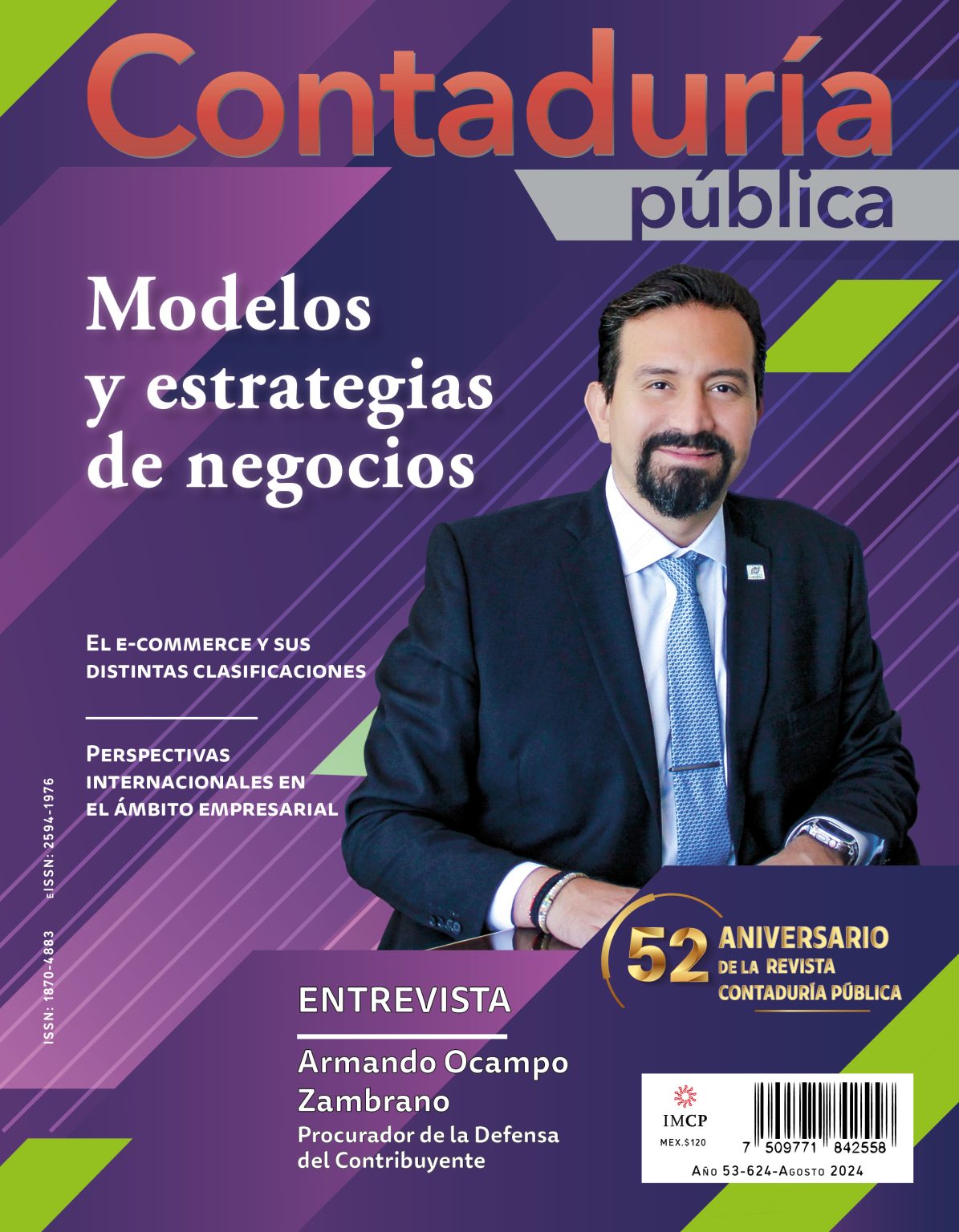 Revista Contaduría Pública Agosto 2024 – IMCP – Instituto Mexicano de ...